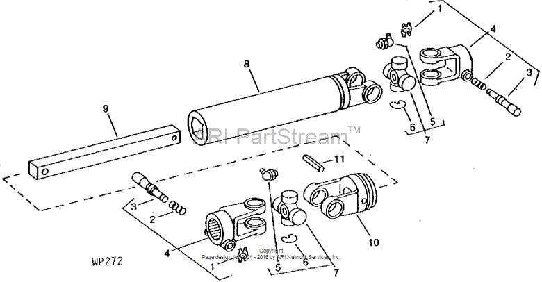 AE23516 - CROSS BRG fits JOHN DEERE | Price: $24.09 to $81.99
