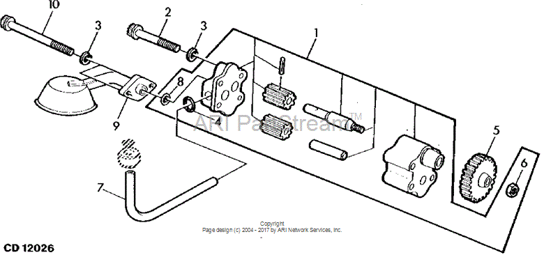 RE35685 - OIL PUMP (NRE35685, RE515746, RE35685, RE515746) fits JOHN ...