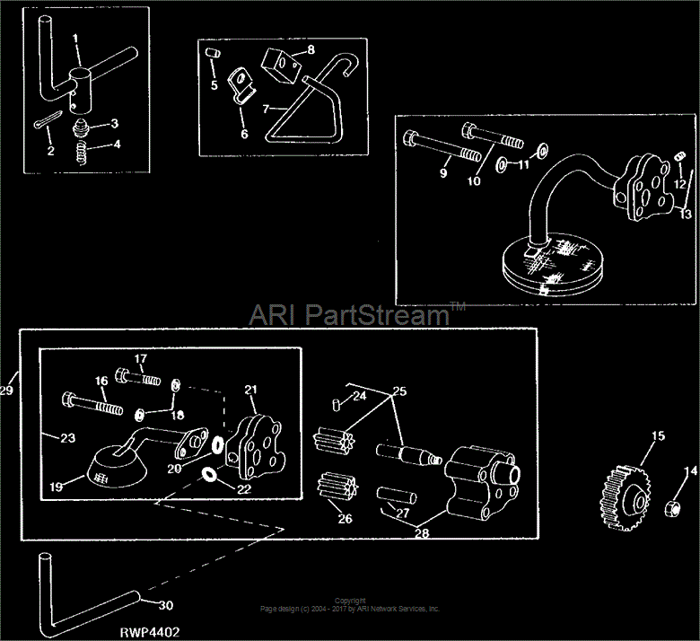RE35685 - OIL PUMP (NRE55343, NRE35685, RE515746, RE52020) fits JOHN ...