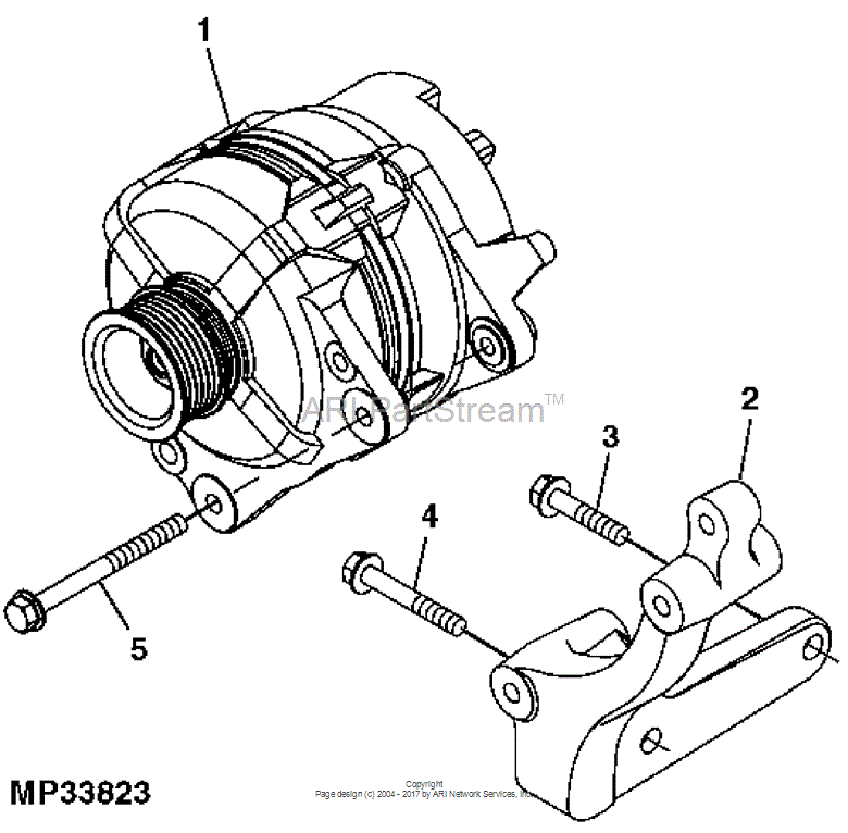 RE529377 - ALTERNATOR: 12V 70A (RE17050, RE529377, RE524149, RE509648 ...