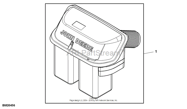 BM21679 - HOPPER fits JOHN DEERE