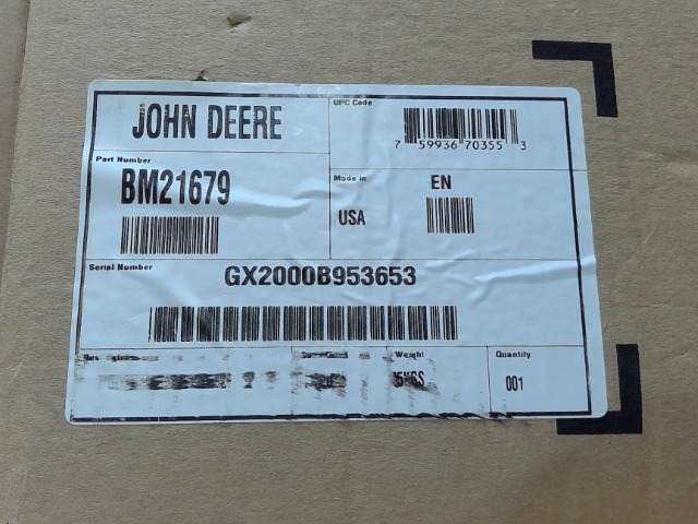 BM21679 - HOPPER fits JOHN DEERE