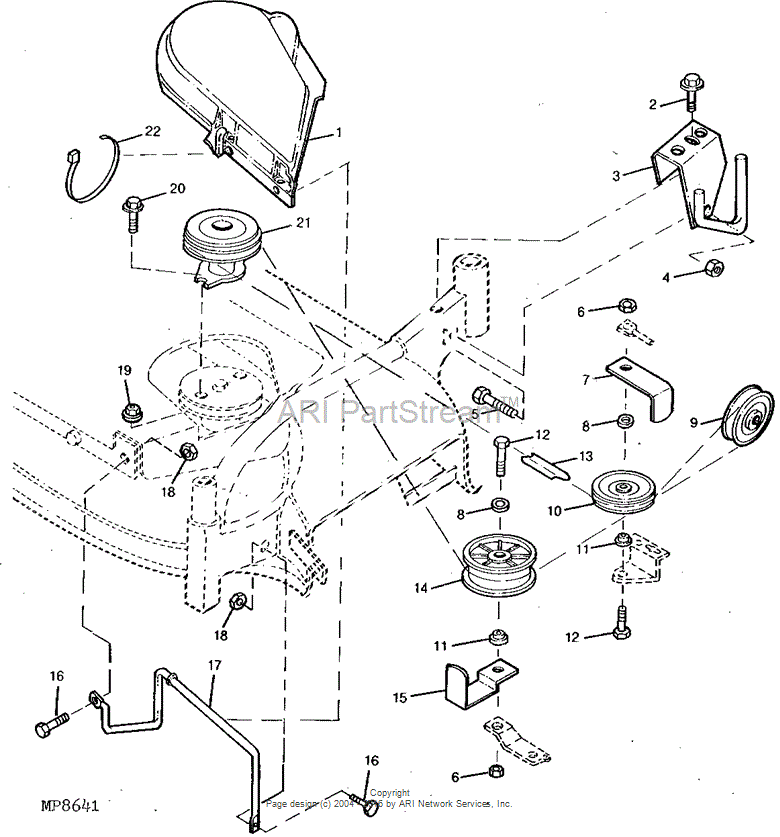 AM118913 - Bracket fits JOHN DEERE | Price: $150.00
