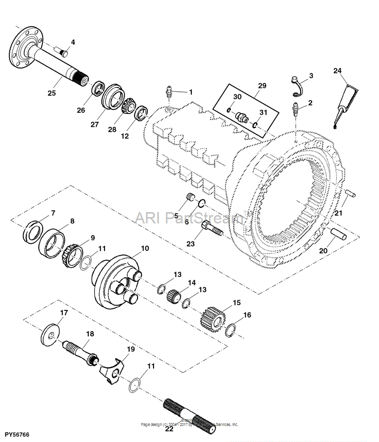 JD8103 - BEARING fits JOHN DEERE | Price: $25.00 to $229.22