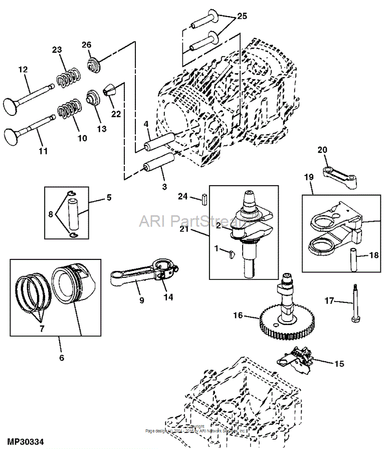 LG691968 - BS691968 (BS691968) fits JOHN DEERE | Price: $19.88 to $47.66