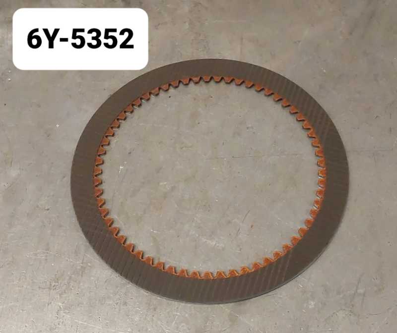 6Y5352 - DISC FRICTION (4923486, 3t4026, 3T9961, 3T9961) fits ...