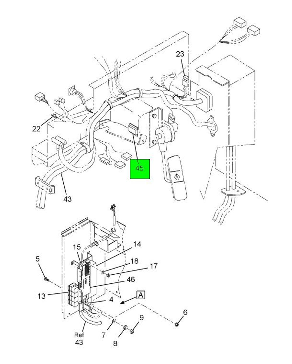 2022809C3 - CONTROL fits NAVISTAR