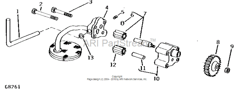 RE35685 - OIL PUMP (NRE55343, NRE35685, RE515746, RE52020) fits JOHN ...