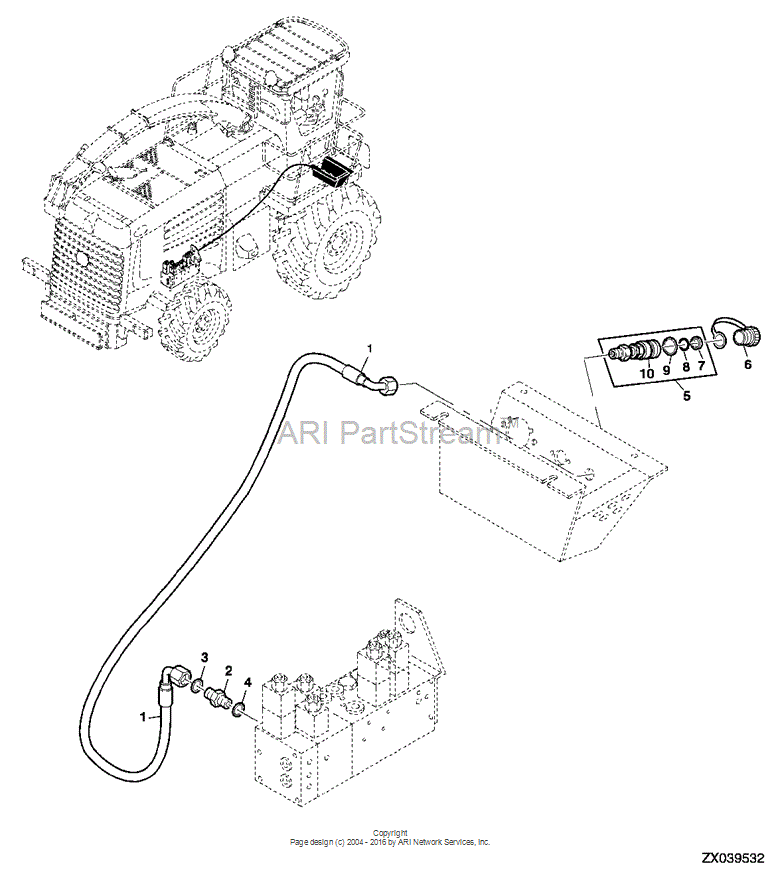 38H5002 - ADAPTER fits JOHN DEERE | Price: $9.12 to $20.07