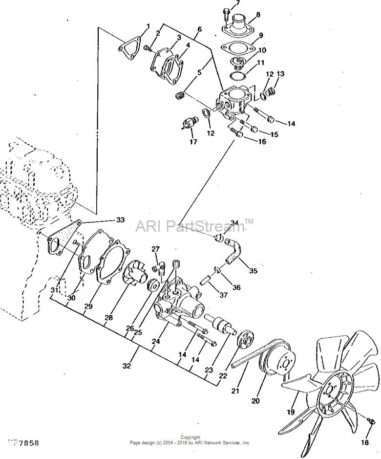 ch12895 - SEAL fits JOHN DEERE