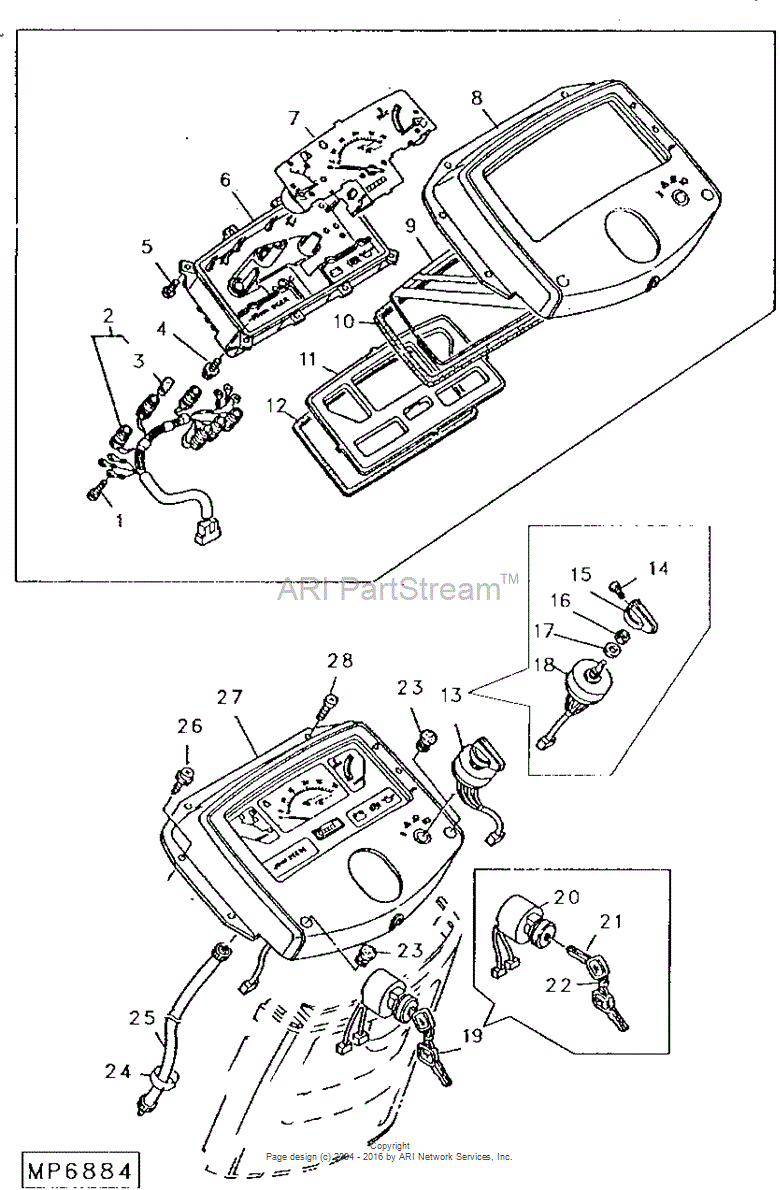 LVA801760 - DASHBOARD fits JOHN DEERE | Price: $350.00 to $649.05