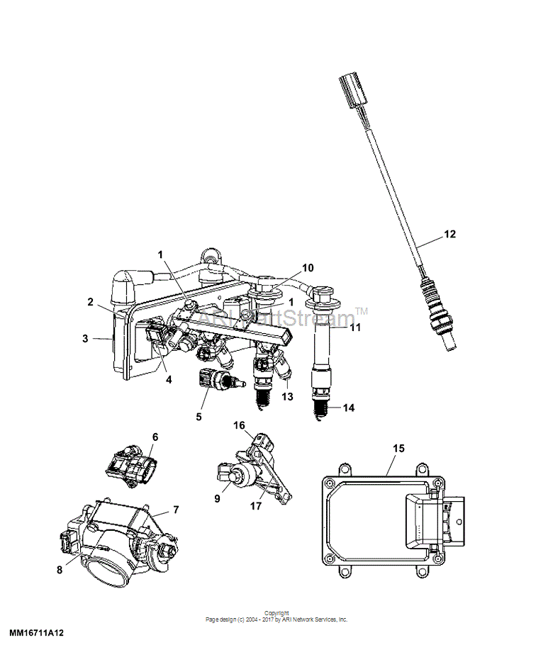 mia11671 - Air Restriction Sens fits JOHN DEERE | Price: $32.00 to $94.89