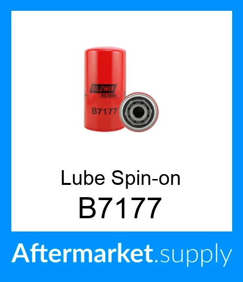 B7177 - Lube Spin-on BALDWIN | Price: $9.94 to $200.85