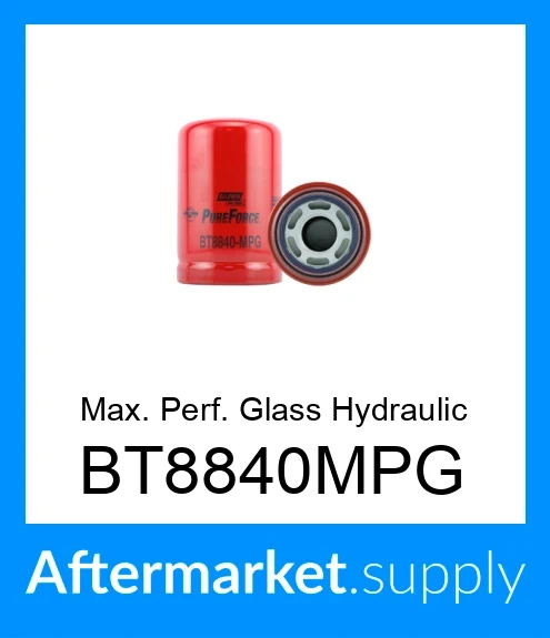 BT8840-MPG - Max. Perf. Glass Hydraulic Spin-on BALDWIN | Price: $12.19 ...