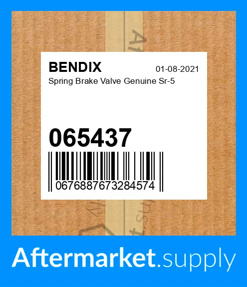 065437 - Spring Brake Valve Genuine Sr-5 fits BENDIX | Price: $40.00 to ...