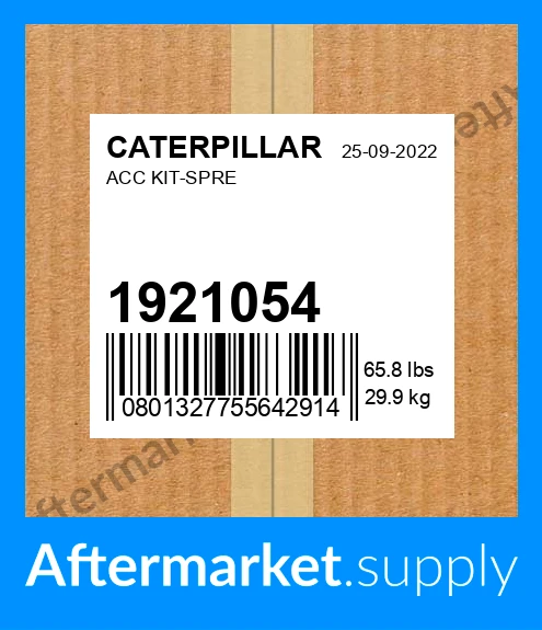 1921054 - ACC KIT-SPRE fits CATERPILLAR
