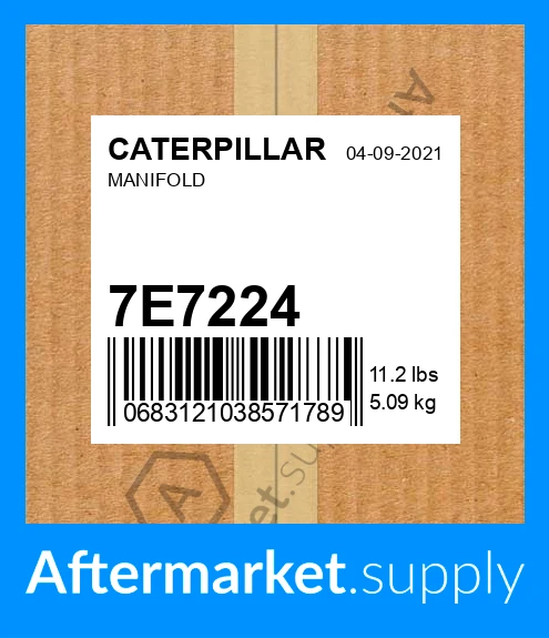 7E7224 - MANIFOLD fits CATERPILLAR