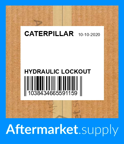 HYDRAULIC LOCKOUT - fits CATERPILLAR | Price: $400.00