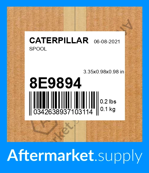 8E-9894 - SPOOL fits CATERPILLAR | Price: $266.67
