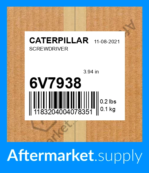 6V7938 - SCREWDRIVER fits CATERPILLAR