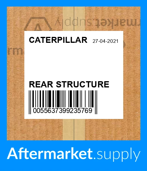 REAR STRUCTURE - fits CATERPILLAR | Price: $19.23 to $585.22