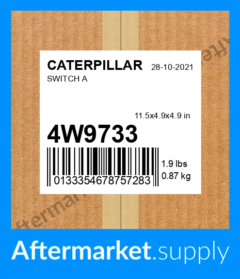 4W9733 - SWITCH A (3793359) fits CATERPILLAR | Price: $50.00 to $1,000.00