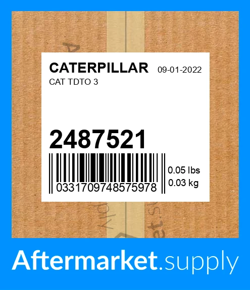 2487521 - CAT TDTO 3 fits CATERPILLAR | Price: $69.98 to $199.99