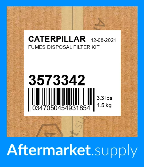 3573342 - FUMES DISPOSAL FILTER KIT (3526008, 3526008, 3526008) fits ...