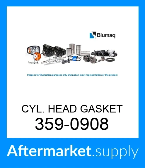 359-0908 - CYL. HEAD GASKET (1539653, M-3590908, 1539653, 3590908) fits ...