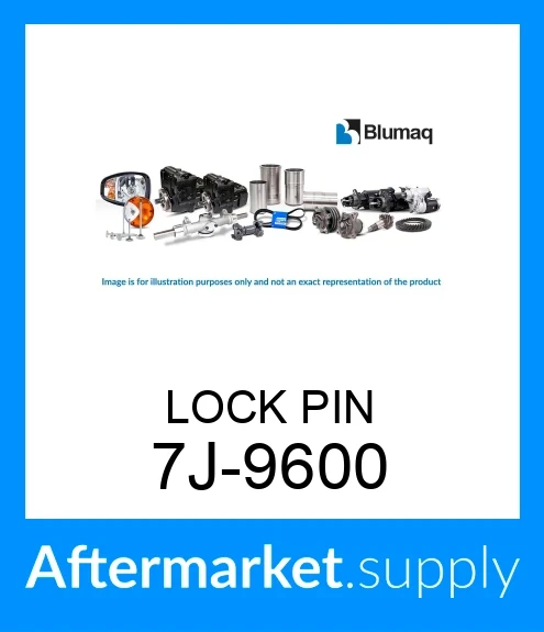 7J-9600 - LOCK PIN (4T2479, 2J8492, 7J0812, 2J-8492) fits CATERPILLAR ...
