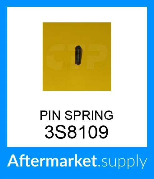 3S8109 - PIN SPRING fits CATERPILLAR | Price: $0.75 to $106.99