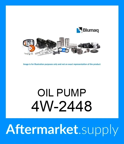 4W-2448 - OIL PUMP (2P1784, 0R0920, 2955674, 2P1785) fits CATERPILLAR ...