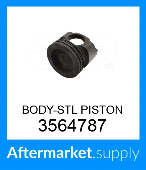 3564787 - BODY-STL PISTON (3067460, 2485514, 3067460) fits CATERPILLAR ...