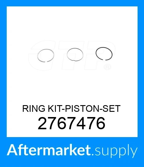2767476 - RING KIT-PISTON-SET (3897188, 4439543, 389-7188, 443-9543) fits CATERPILLAR | Price ...