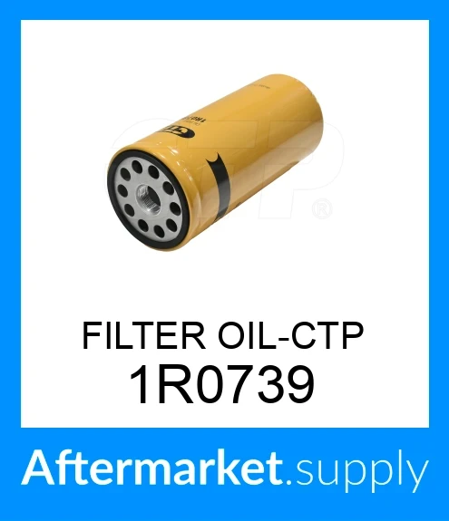 1R0739 - FILTER OIL-CTP (1R0658, 2p4004, 2P4004, 1R0658) fits ...
