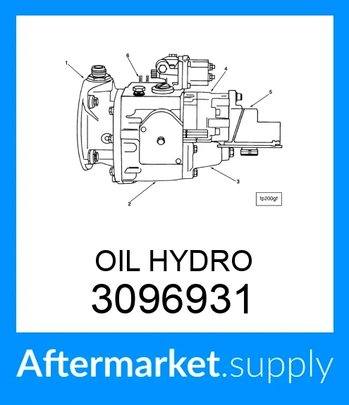 3096931 - OIL HYDRO fits CATERPILLAR | Price: $199.99