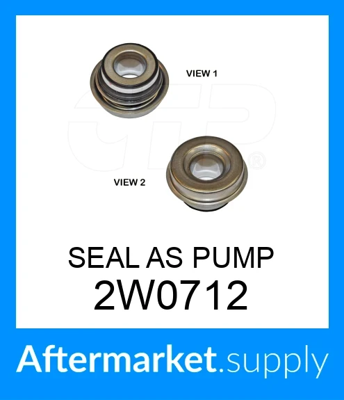 2W0712 - SEAL AS PUMP fits CATERPILLAR | Price: $3.37 to $49.99