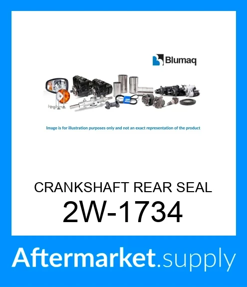 2W-1734 - CRANKSHAFT REAR SEAL (1425868, 1011716, 1308107, 1425868 ...