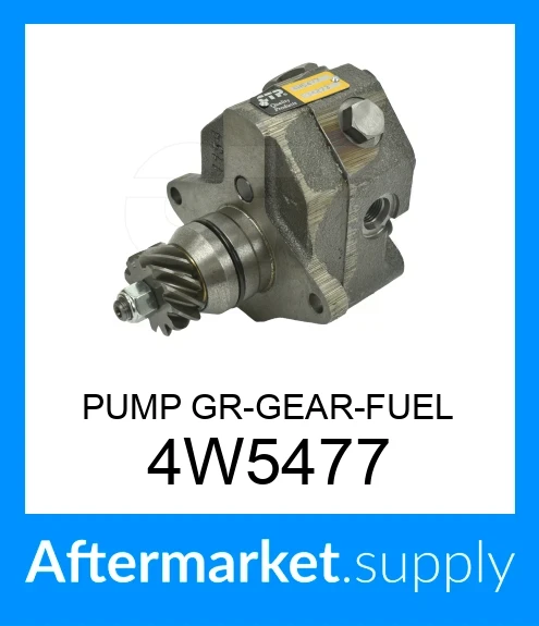 4W5477 - PUMP GR-GEAR-FUEL (10R7907, 10R1260, 10R7907) fits CATERPILLAR ...