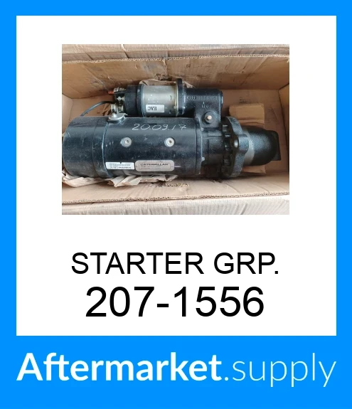 207-1556 - STARTER GRP. (0R5213, 1047041, 1068554, 8H1913) fits ...