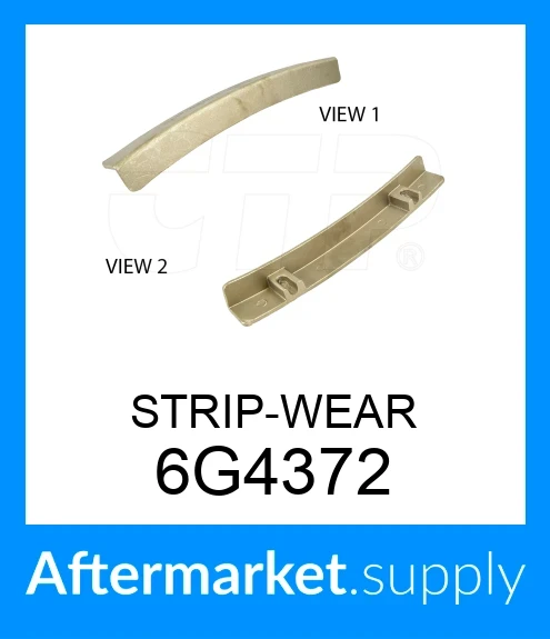 6G4372 - STRIP-WEAR fits CATERPILLAR | Price: $32.54 to $135.03