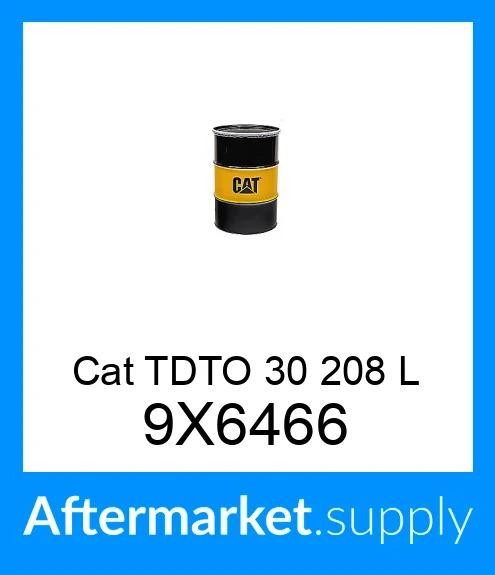 9x6466 - Cat TDTO 30 208 L fits CATERPILLAR | Price: $1,535.06