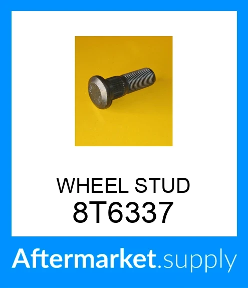 8T-6337 - Wheel Stud (3089259, 3V4045, 1V3323, 3089259) fits ...
