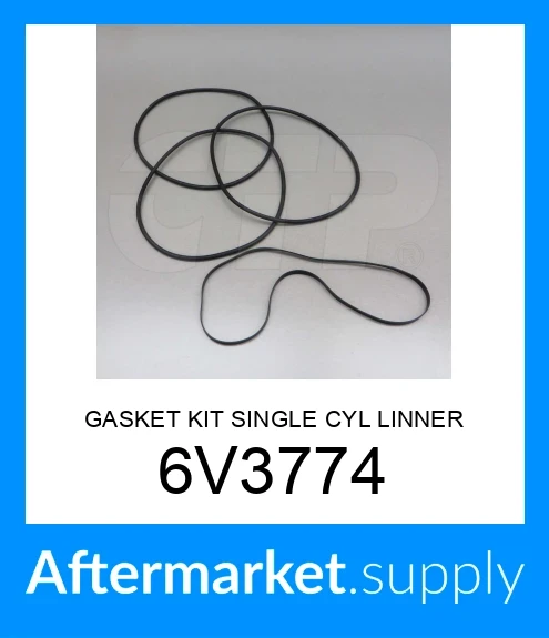6V3774 - GASKET KIT SINGLE CYL LINNER (2984520, 3535995, M-6V3774, 298 ...