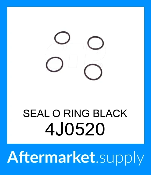 4J0520 - SEAL O RING BLACK (6V8724, 8T6868, 6E5072, 4512182) fits ...
