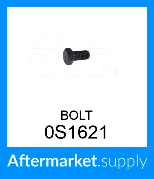 0S1621 - BOLT (5P2228) fits CATERPILLAR | Price: $0.37 to $23.99
