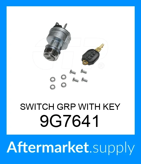 9G7641 - SWITCH GRP WITH KEY (1947808, 1947808, 194-7808) fits ...
