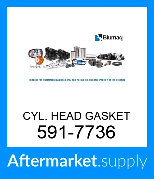 591-7736 - CYL. HEAD GASKET (1106991, 2748567, 1011188, 1106991) fits ...
