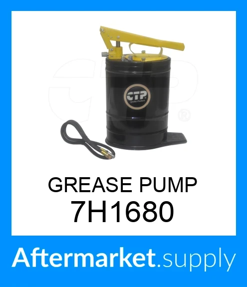 7H1680 - GREASE PUMP (7H3941, 4b1856, 4B1856, 7H3941) fits CATERPILLAR ...