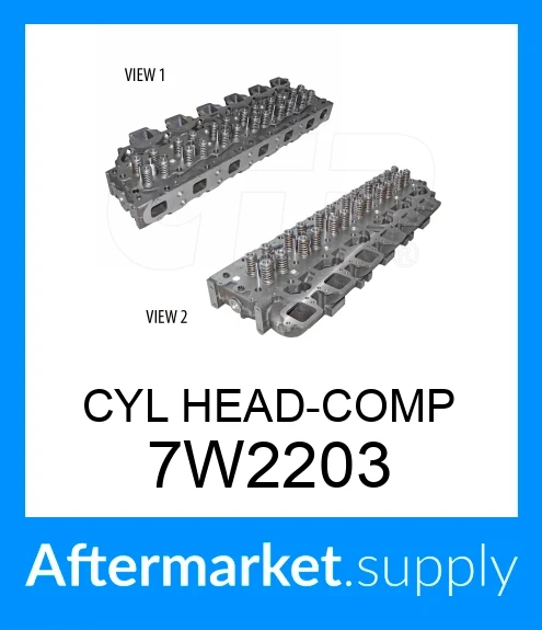7W2203 - CYL HEAD-COMP (7W0006, 7W2202, 110-5096) fits CATERPILLAR ...